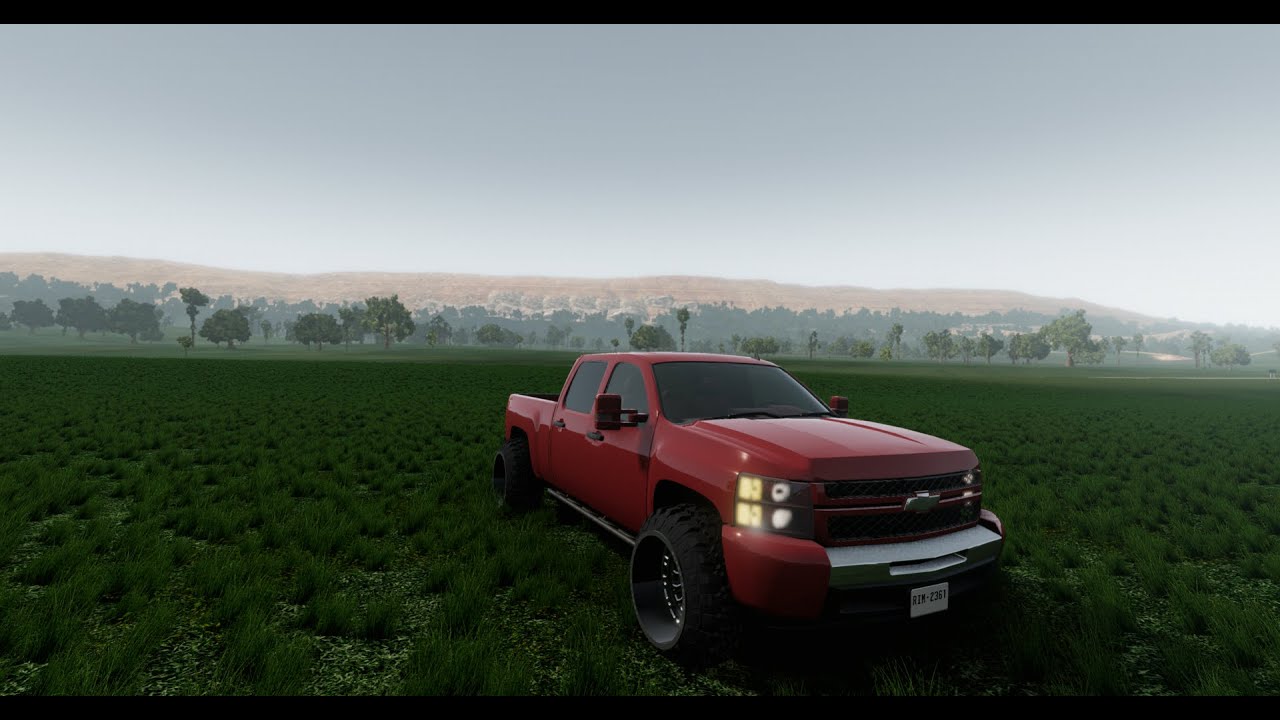 Chevrolet Silverado Duramax 24" Black Rhino Forged - BeamNG - YouTube