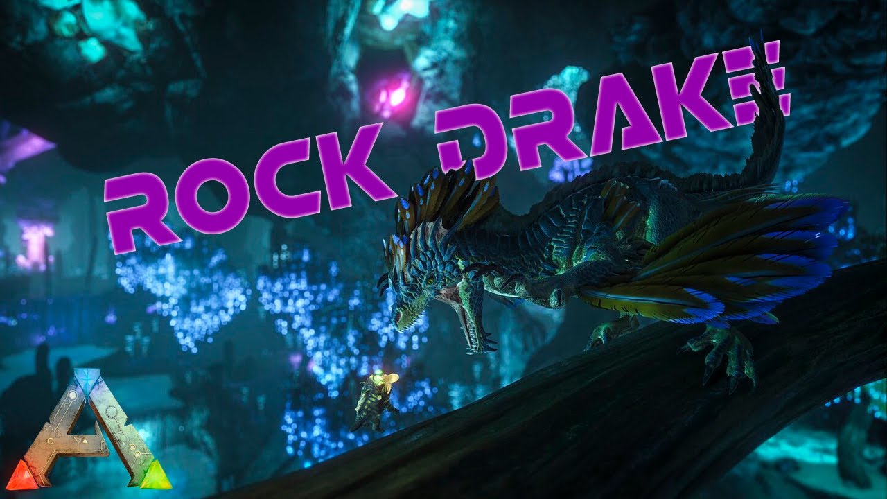 Wszystko o Rock Drake'u | ARK: Survival Evolved Poradnik PL - YouTube