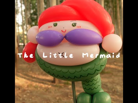 The Little Mermaid - Balloon Twisting Tutorial #BallonTwisting# ...