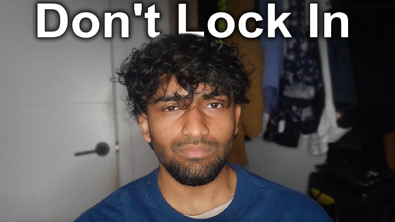"Just lock in" is horrible advice - YouTube