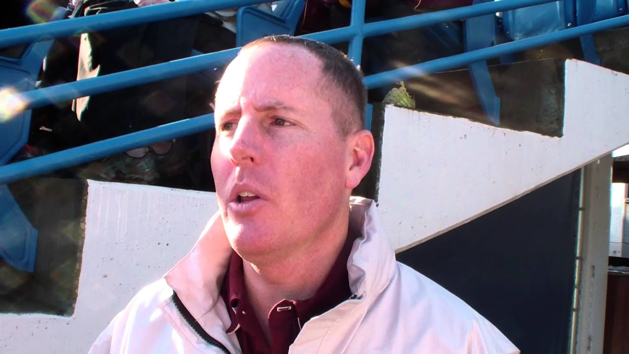 UW La Crosse coach Derek Stanley after taking 3rd at nationals - YouTube