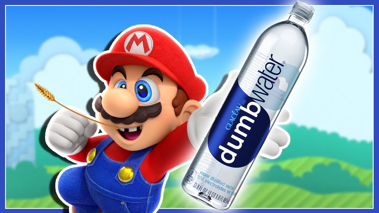 Mario Drinks Dumb Water - YouTube