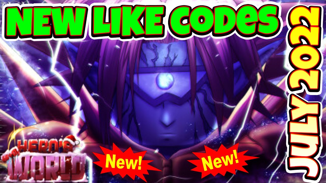 2022 ALL SECRET CODES Roblox Hero's World 💥[Anime], NEW CODES, ALL ...