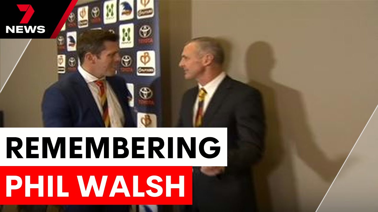 Remembering the legacy of Adelaide Crows coach Phil Walsh | 7NEWS - YouTube
