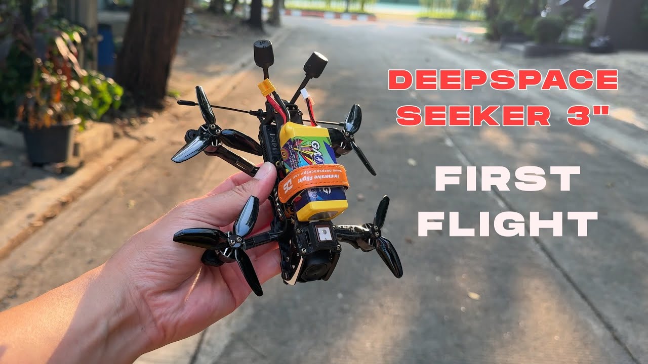 Deep Space Seeker 3 Freestyle First Flight Test - YouTube