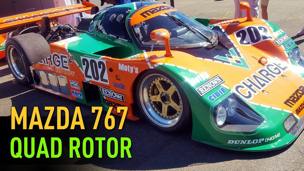 Mazda 767 26B walk around - YouTube
