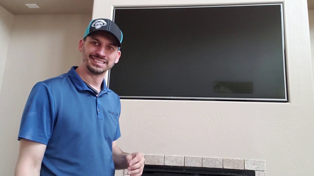 Recessed TV Installation - YouTube