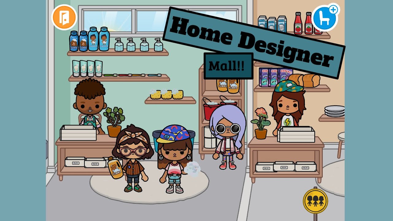 Toca Life World Home Designer Mall! - YouTube