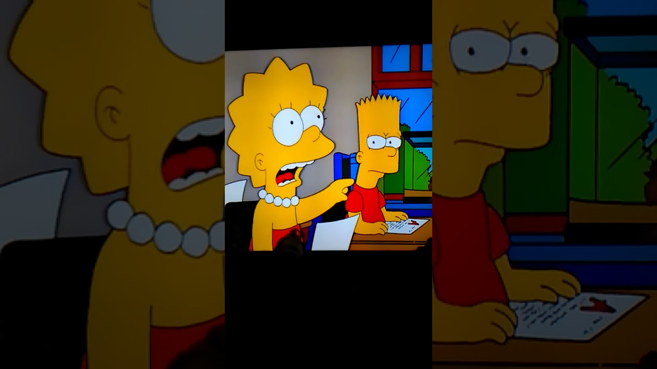 Lisa Simpson Cries - YouTube