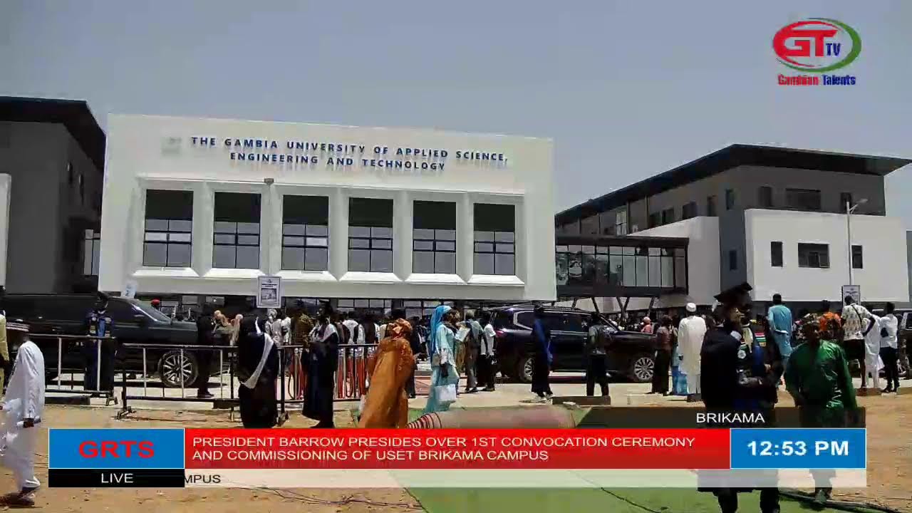 OFFICIAL WEBSITE INAUGURATION OF USET BRIKAMA CAMPUS - YouTube