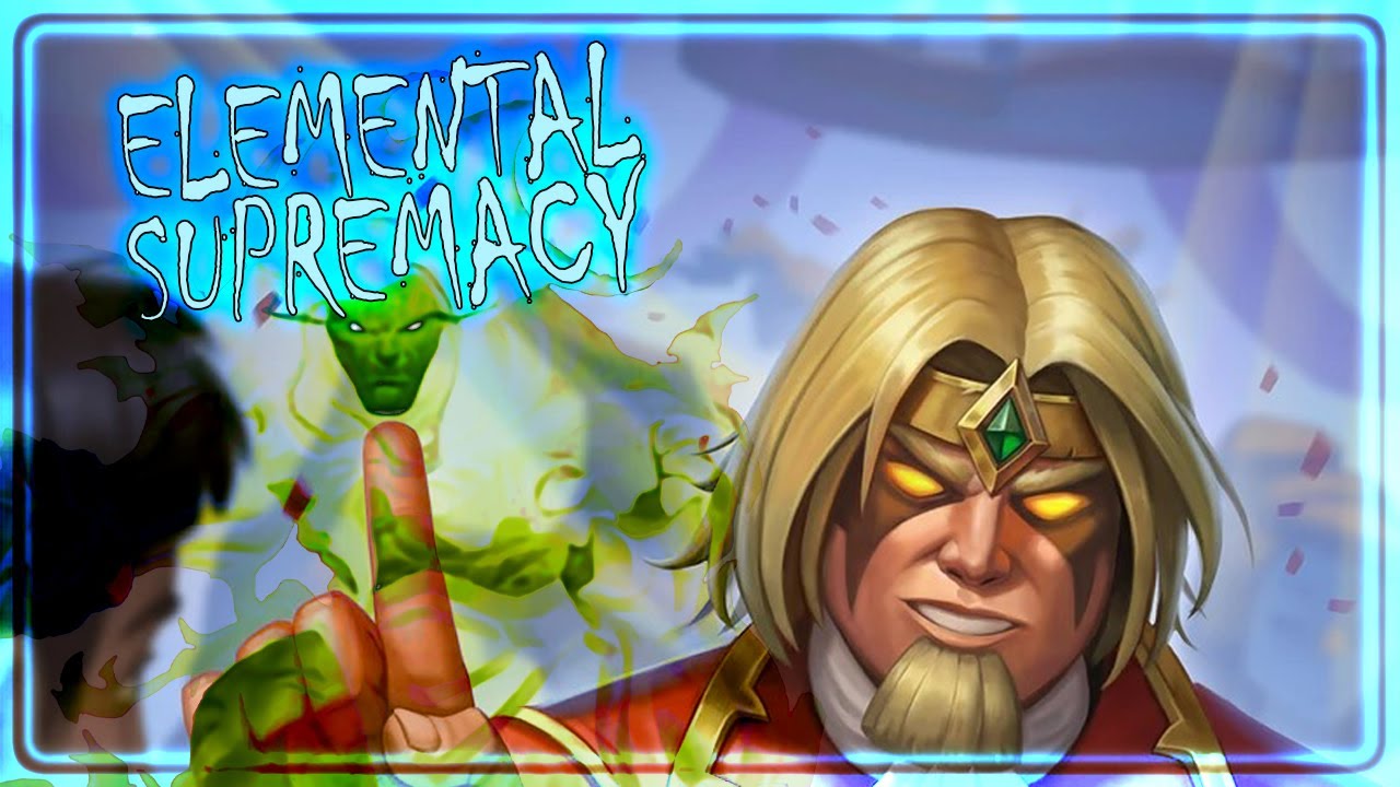 ELEMENTAL SUPREMACY - Hearthstone Battlegrounds - Lord Barov - YouTube