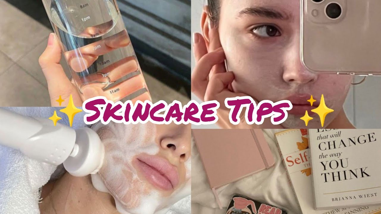 Basic Skincare TIPS! |Aesthetic Girlie| - YouTube