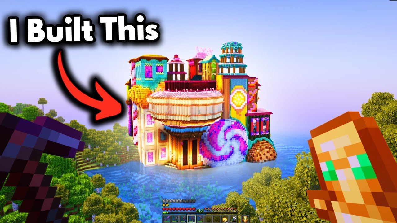 The SWEETEST Build in Hardcore Minecraft - YouTube