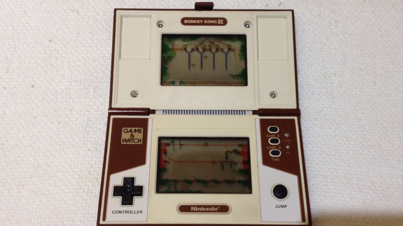 GAME&WATCH MULTI SCREEN DONKEY KONG II NINTENDO - YouTube