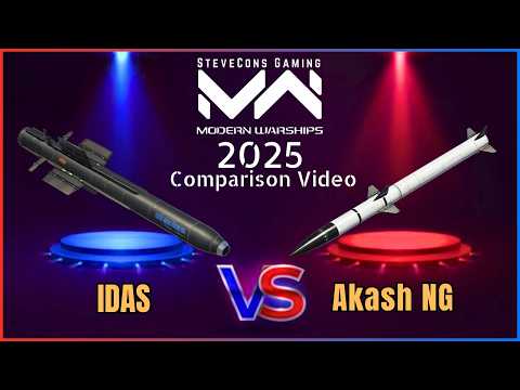 Akash NG versus IDAS Modern Warships