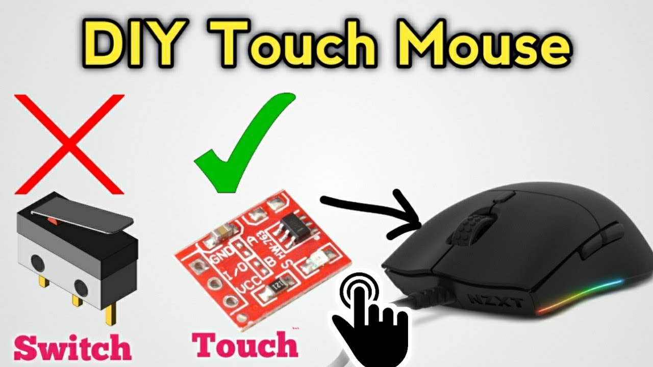 Make a Touch Control Computer Mouse | The X Lab - YouTube
