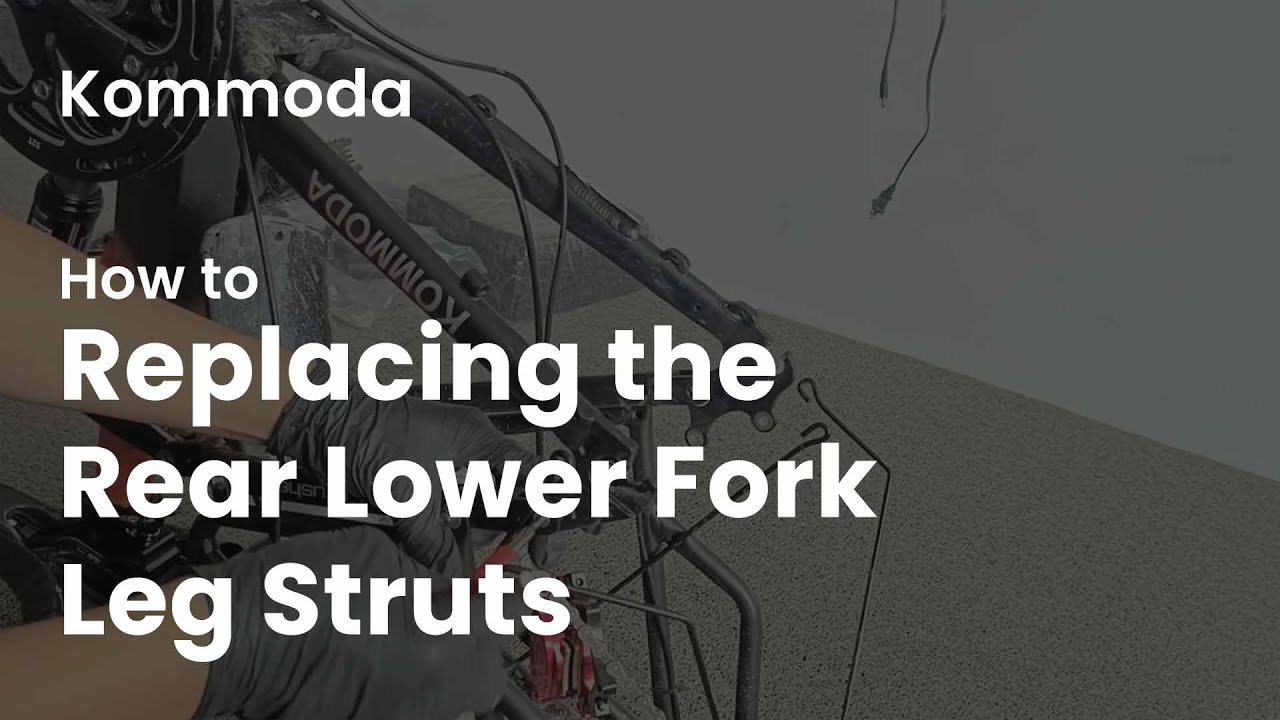 Cyrusher Sports- How To Replacing the Kommoda Rear Lower Fork Leg ...