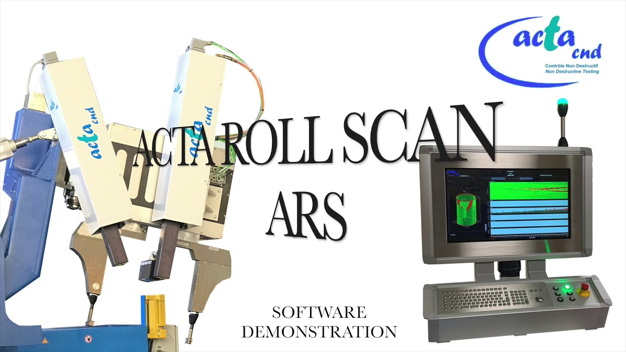 ARS ACTA ROLL SCAN SOFTWARE - YouTube