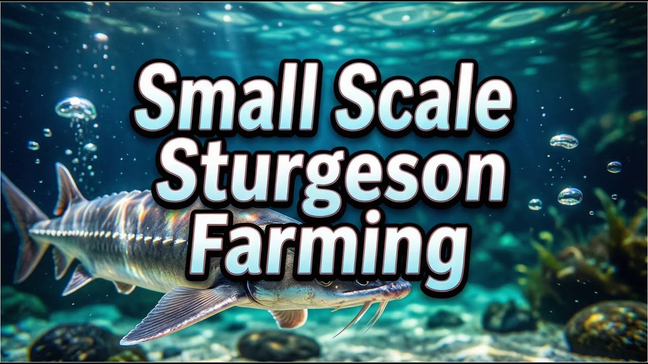Small Scale Sturgeon Farming: Raise Premium Fish for Caviar, Meat ...