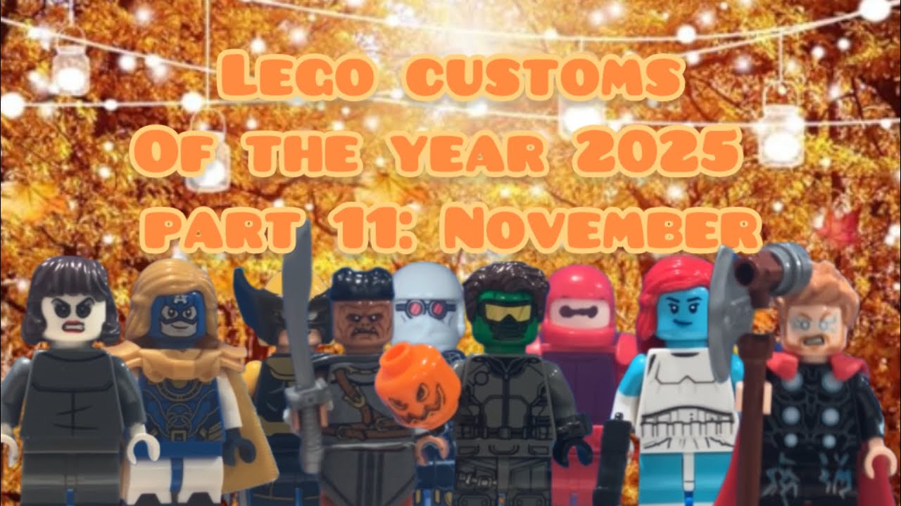 Lego Customs of the Year 2025 - Part 11: November - YouTube