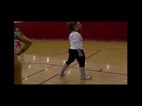 Davison Volleyball 80's Throwback clip