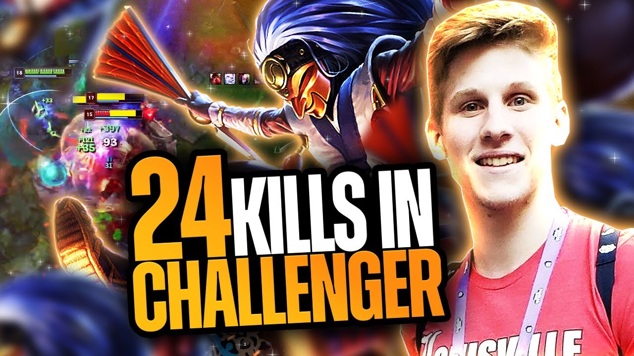 I Dropped *THIS* Many Kills On Shaco In 1000+ LP Challenger?! - League ...