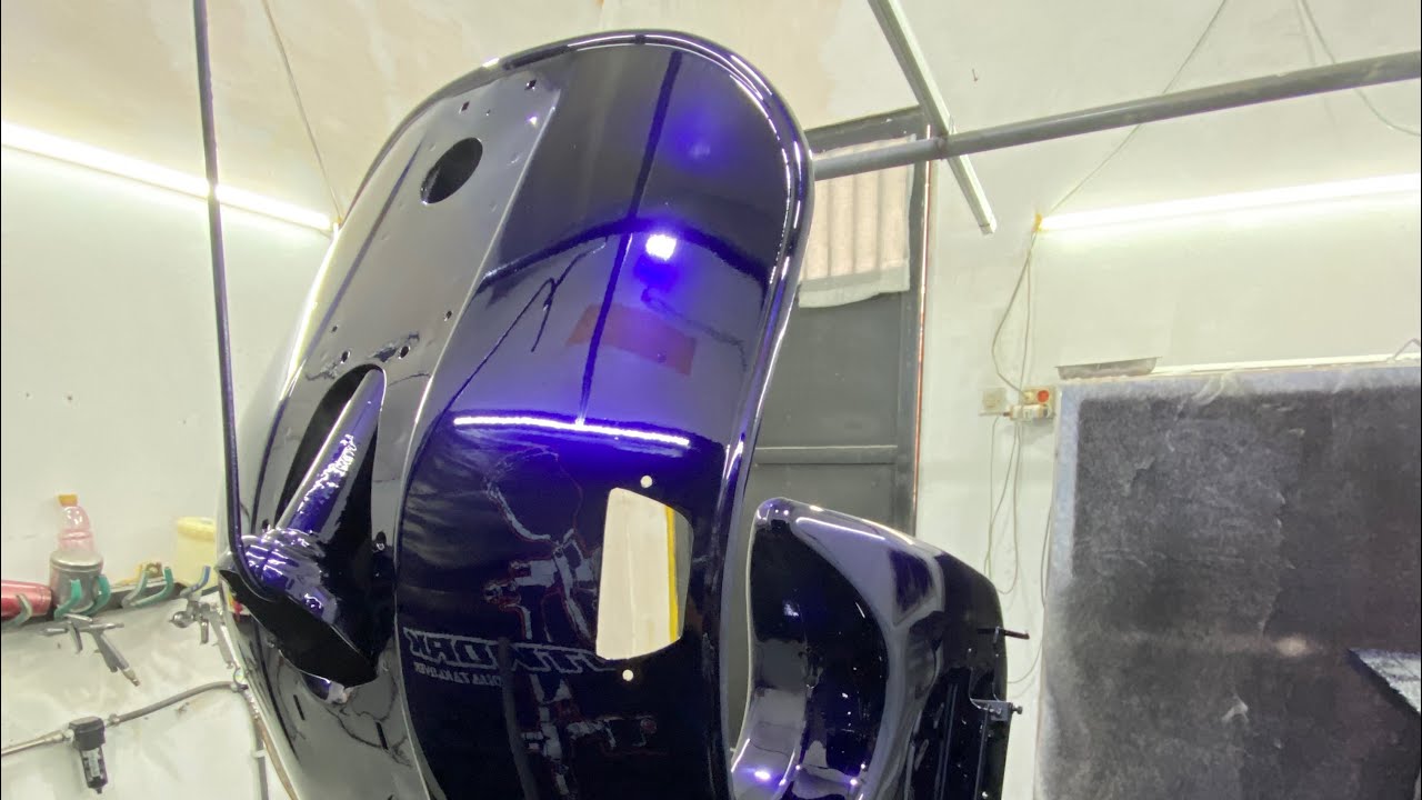 Repaint Vespa PX Moonlight Blue 🤟🏻@duataklover8227 - YouTube