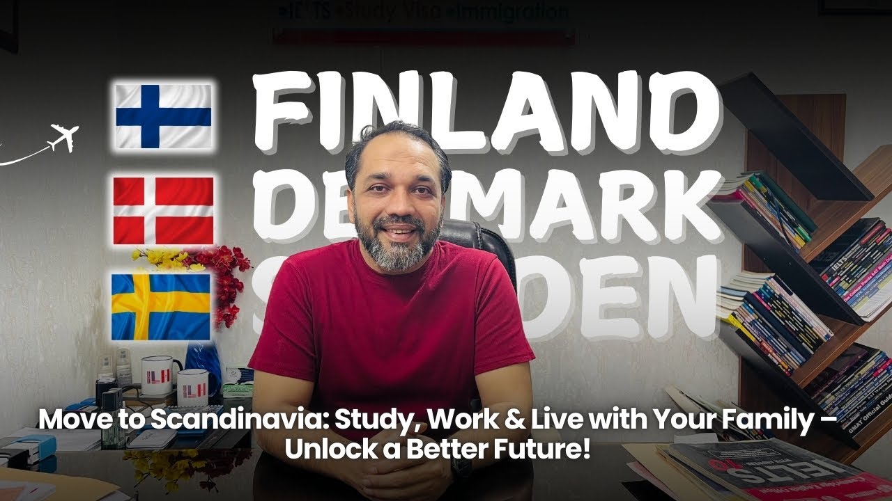 Move to Scandinavia: Study, Work & Live with Your Family – Unlock a ...