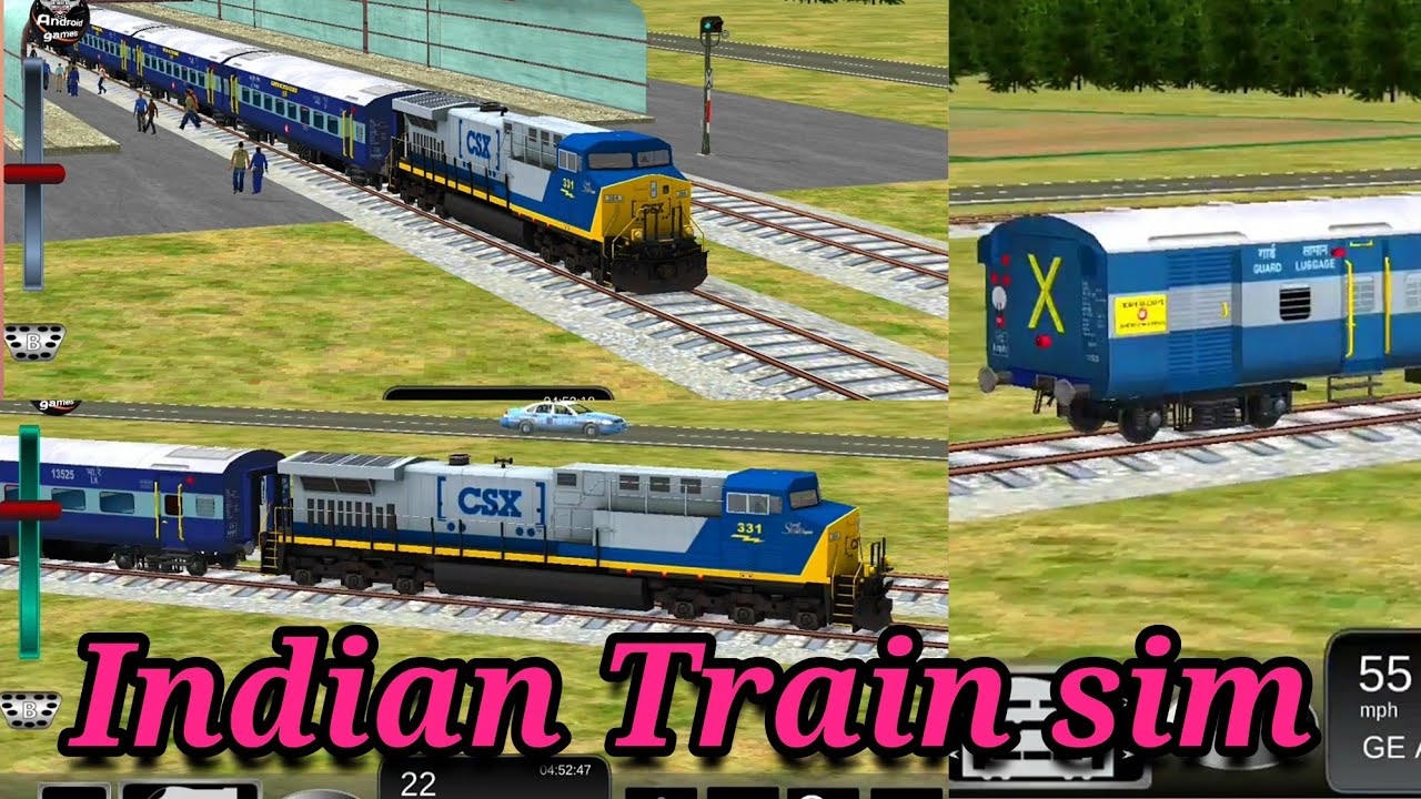 CSX Indian Train | Train sim | Indian Train simulator 2022 - YouTube