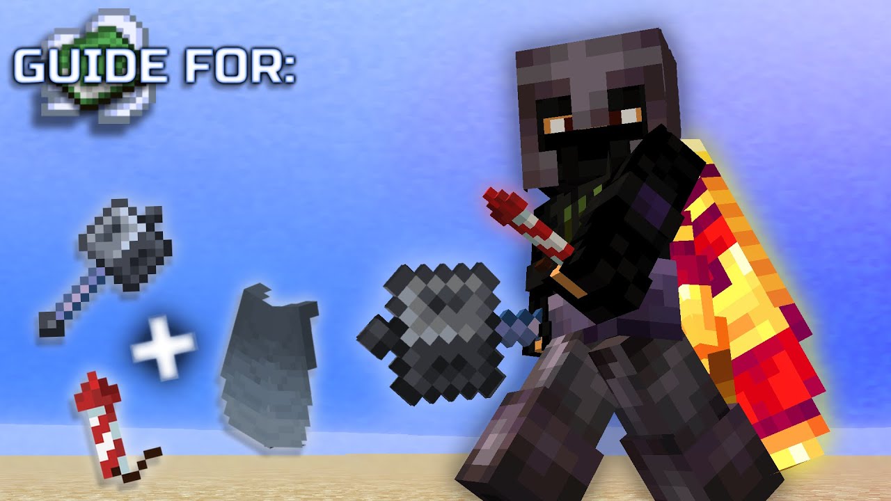 How to Elytra-Rocket-Mace Combo in Minecraft (OVERPOWERED) - YouTube