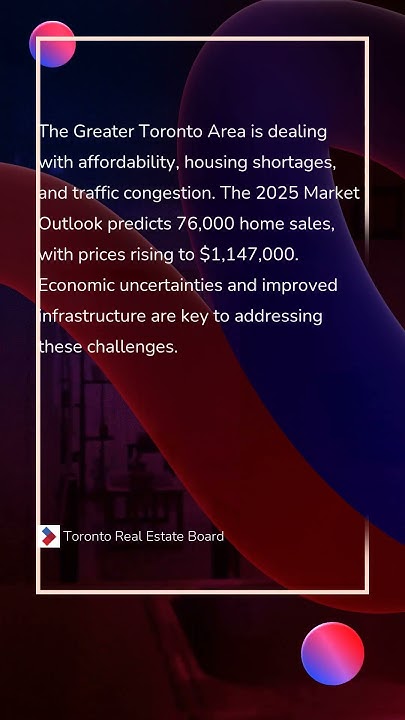 TRREB 2025 Market Outlook: What's Next for Housing, Affordability, and Traffic? - YouTube