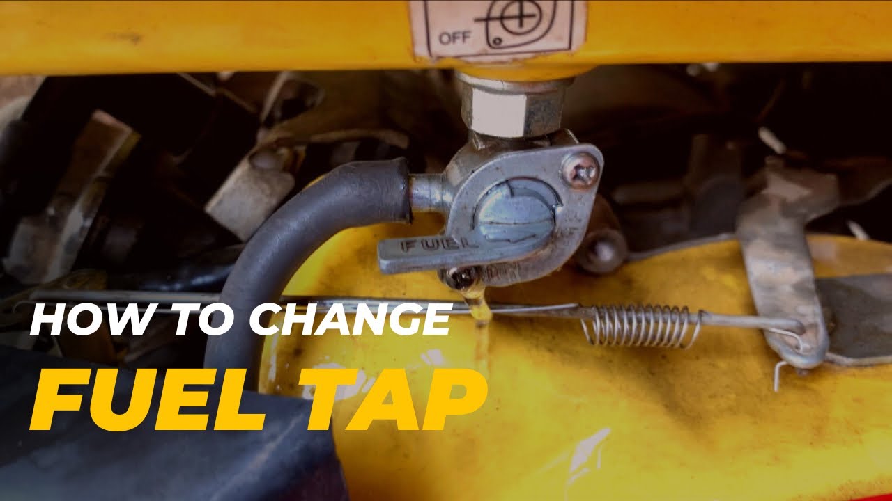 HOW TO CHANGE GENERATOR FUEL TAP - YouTube