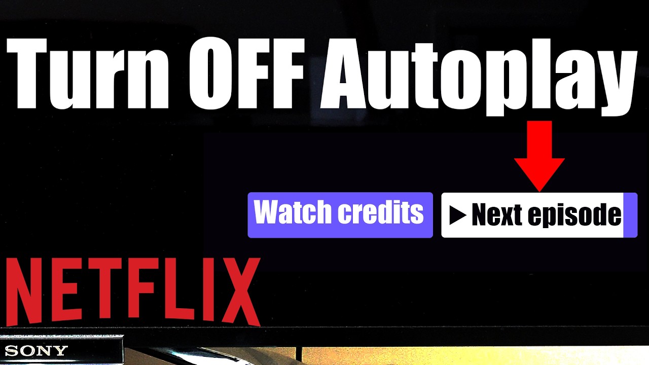 How to Turn OFF Autoplay on Netflix - YouTube
