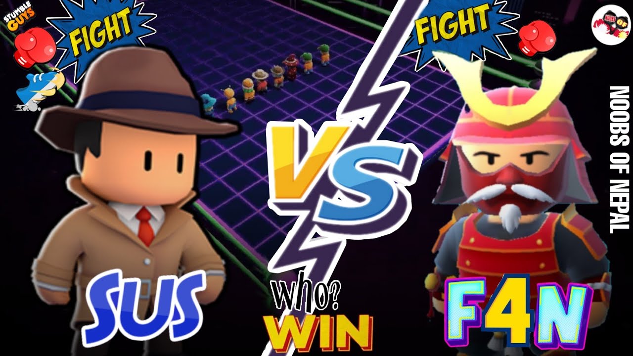 STUMBLE GUYS SKIN FIGHT F4N YT VS COOL EPISODE 03 - YouTube