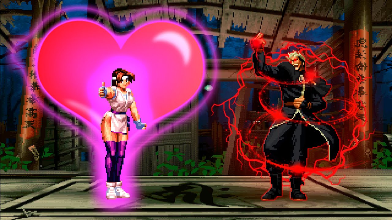 The King of Fighters (MUGEN) | Yuri SV vs Priest Goenitz - YouTube