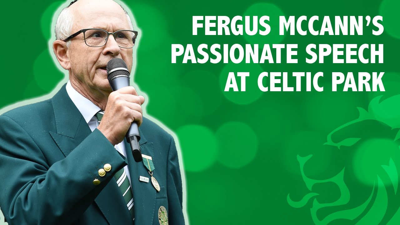 Fergus McCann speech at Celtic Park - YouTube