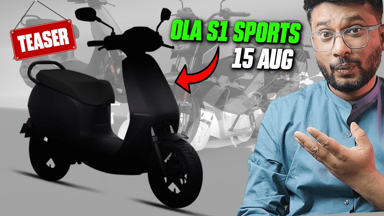 Ola Electric New Scooter ("OLA S1 SPORTS") Teaser ! Electric Scooter ...