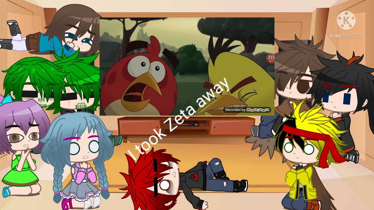Angry Birds react(part 2) - YouTube