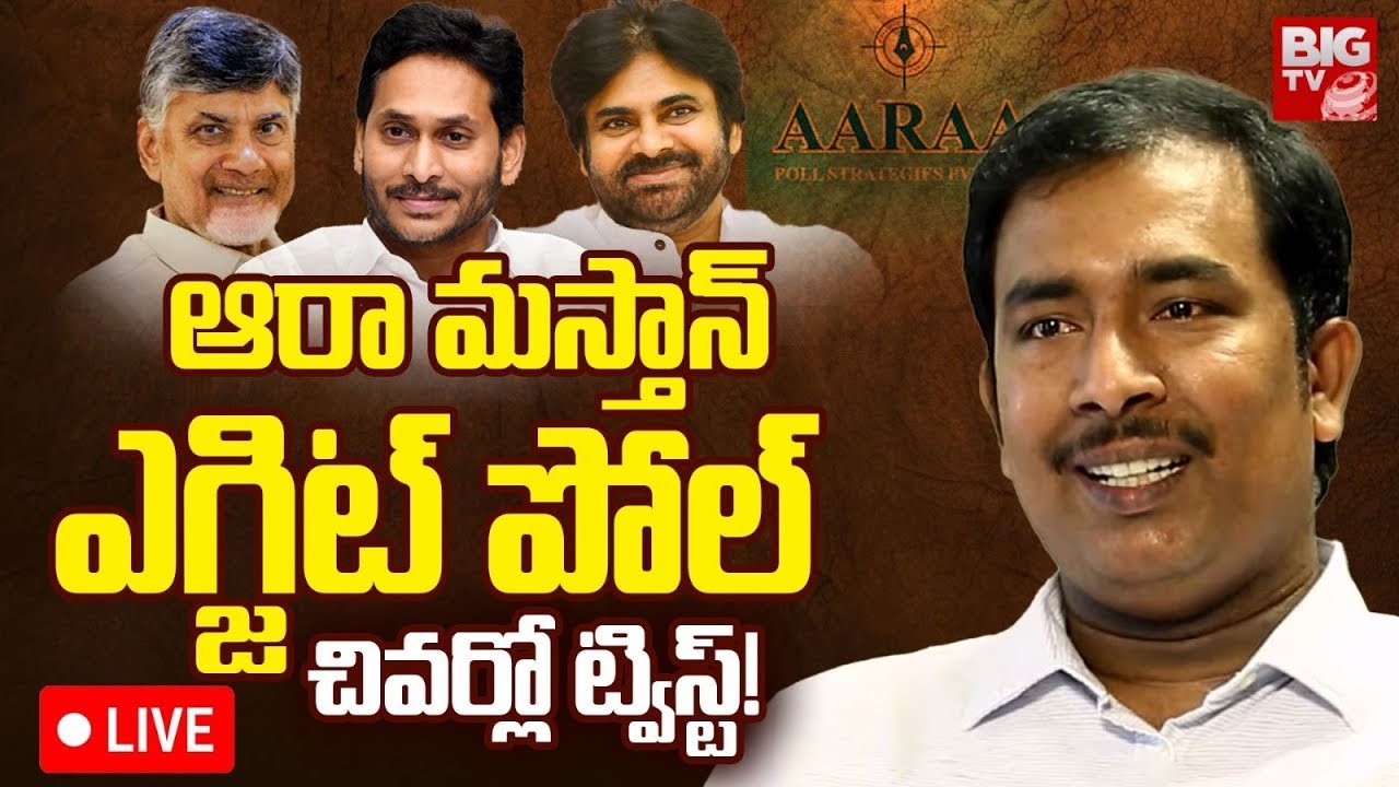 AARA Exit Poll On AP 2024 Elections LIVE | Loksabha Elections 2024 Exit ...
