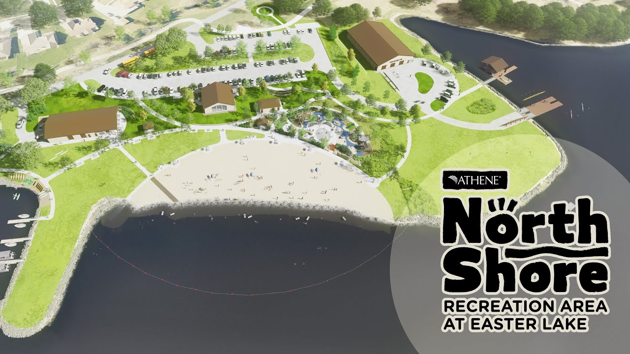 Athene North Shore Recreation Area at Easter Lake Park Ribbon Cutting ...