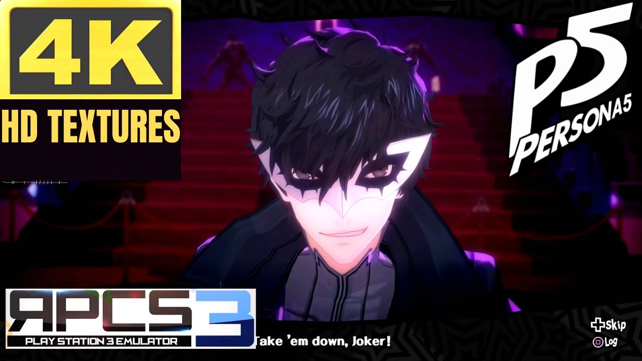 Persona 5 RPCS3 4K (300% Resolution Scale) - i5 11400F + GTX 1050ti ...