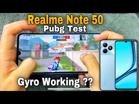 Relame Note 50 Pubg Test 2025 !!😠😱 | Realme Note 50 Pubg Fps Test | Gyro Test | Battery Test