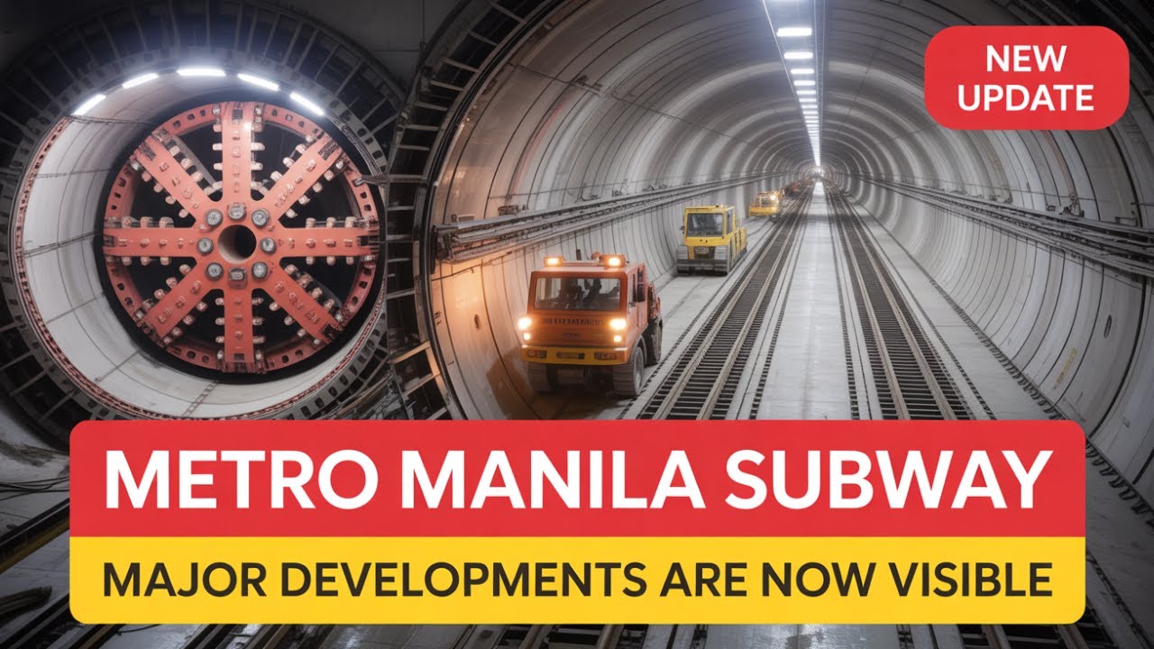 Metro Manila Subway Takes Shape as Tunneling and Station Construction ...