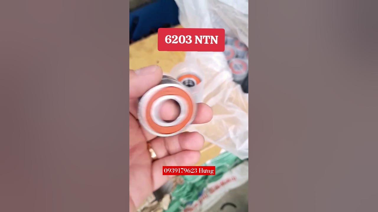 Bạc đạn 6203 NTN xài tua nhanh êm - YouTube