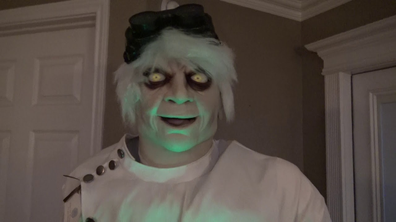 Martha Stewart Dr. Shivers Mad Scientist prop - YouTube