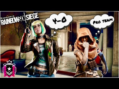 When Pro Teams Enter Champion Ranked - Intense Rainbow Six Siege ...