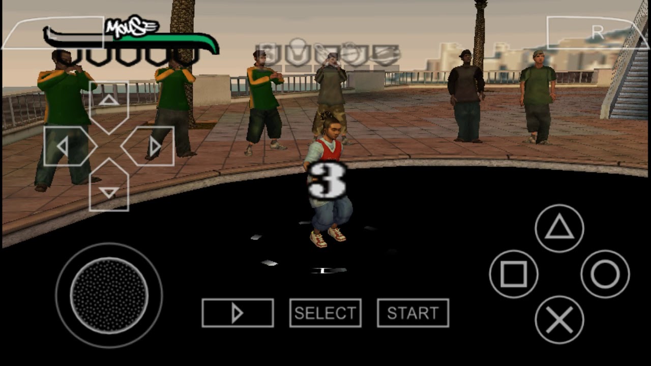 Test playing b-boy ppsspp - YouTube