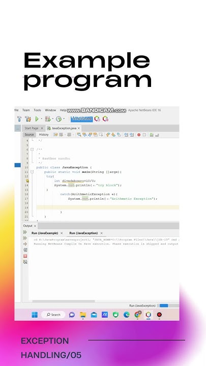 Java Exception Handling/#javaexception #shorts - YouTube