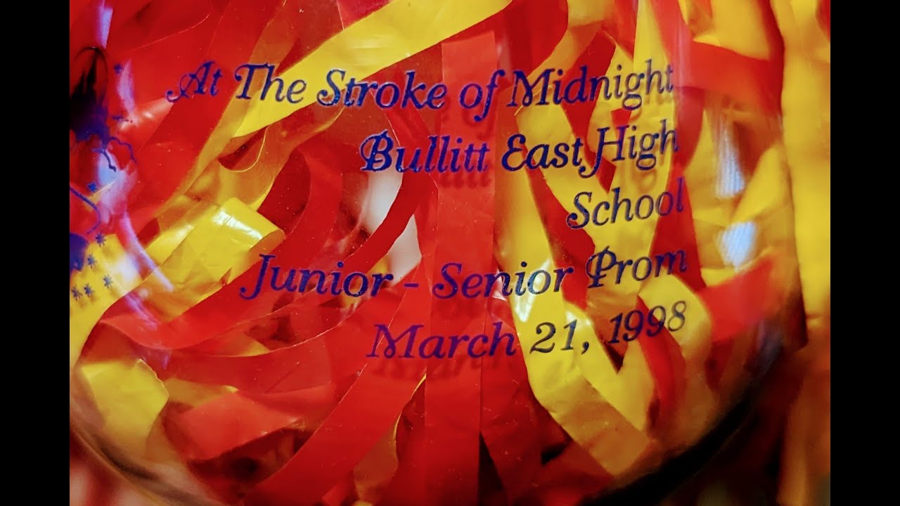 Bullitt East High School Junior\Senior Prom 1998 - YouTube