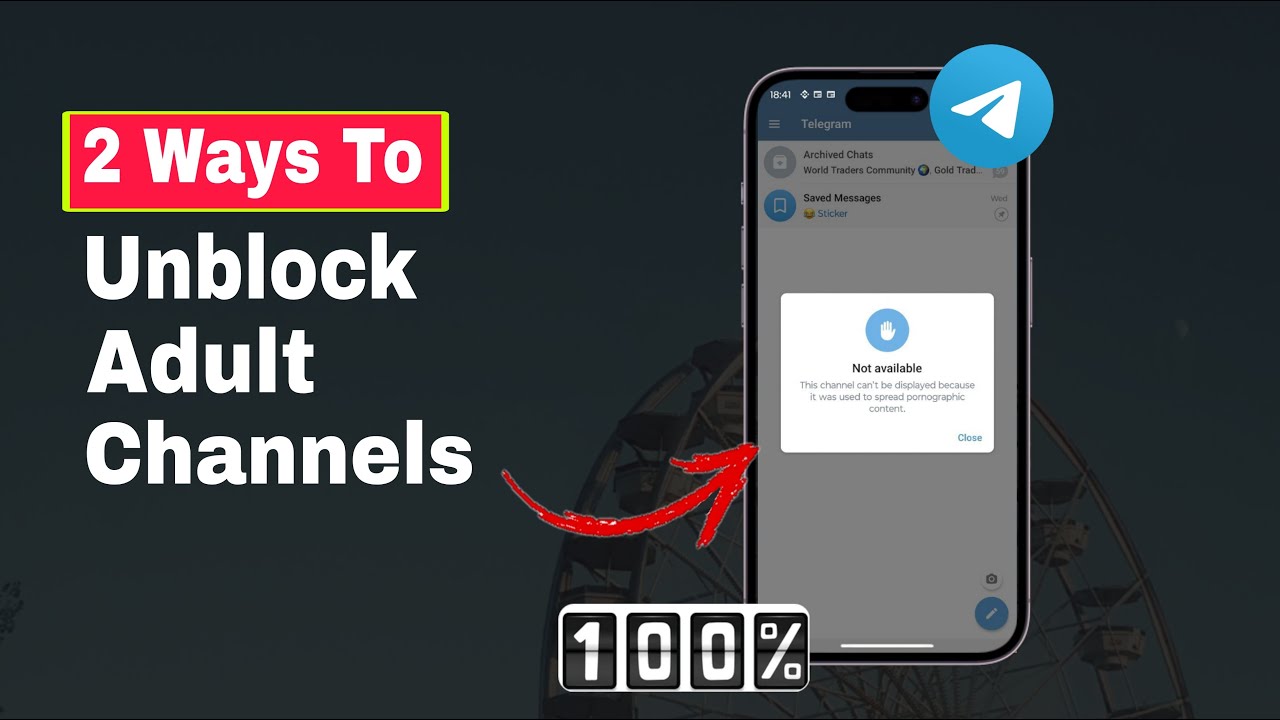 2 Ways to Unblock Adult channels on Telegram | Fix "This Channel Can't ...